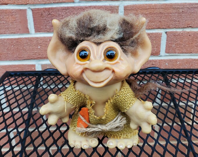 RARE 1965 Original Dam Things Troll With Tail. 6.5" Tall. Original ...