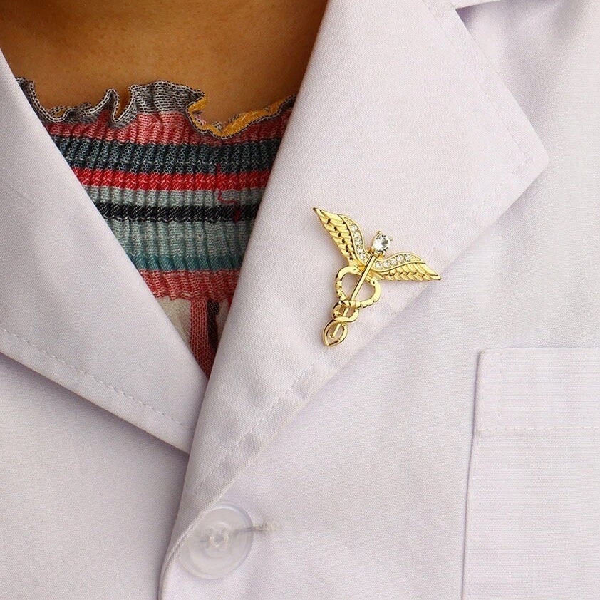 Doctor Pins Medical Student Pin Nurse Custom Healthcare Worker Pin ...