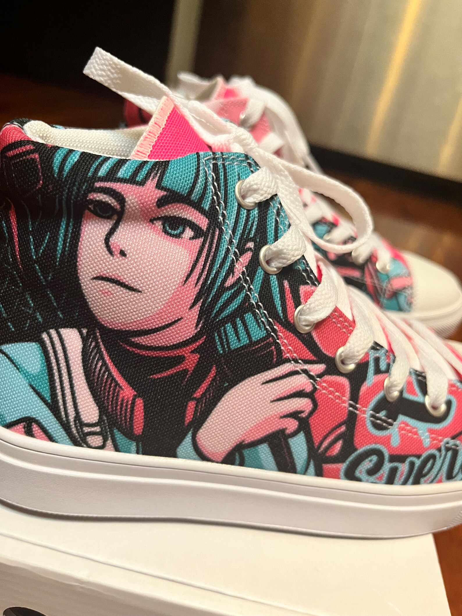 Streetwear Japanese Clothing Anime Inspired Custom Shoes Custom High ...