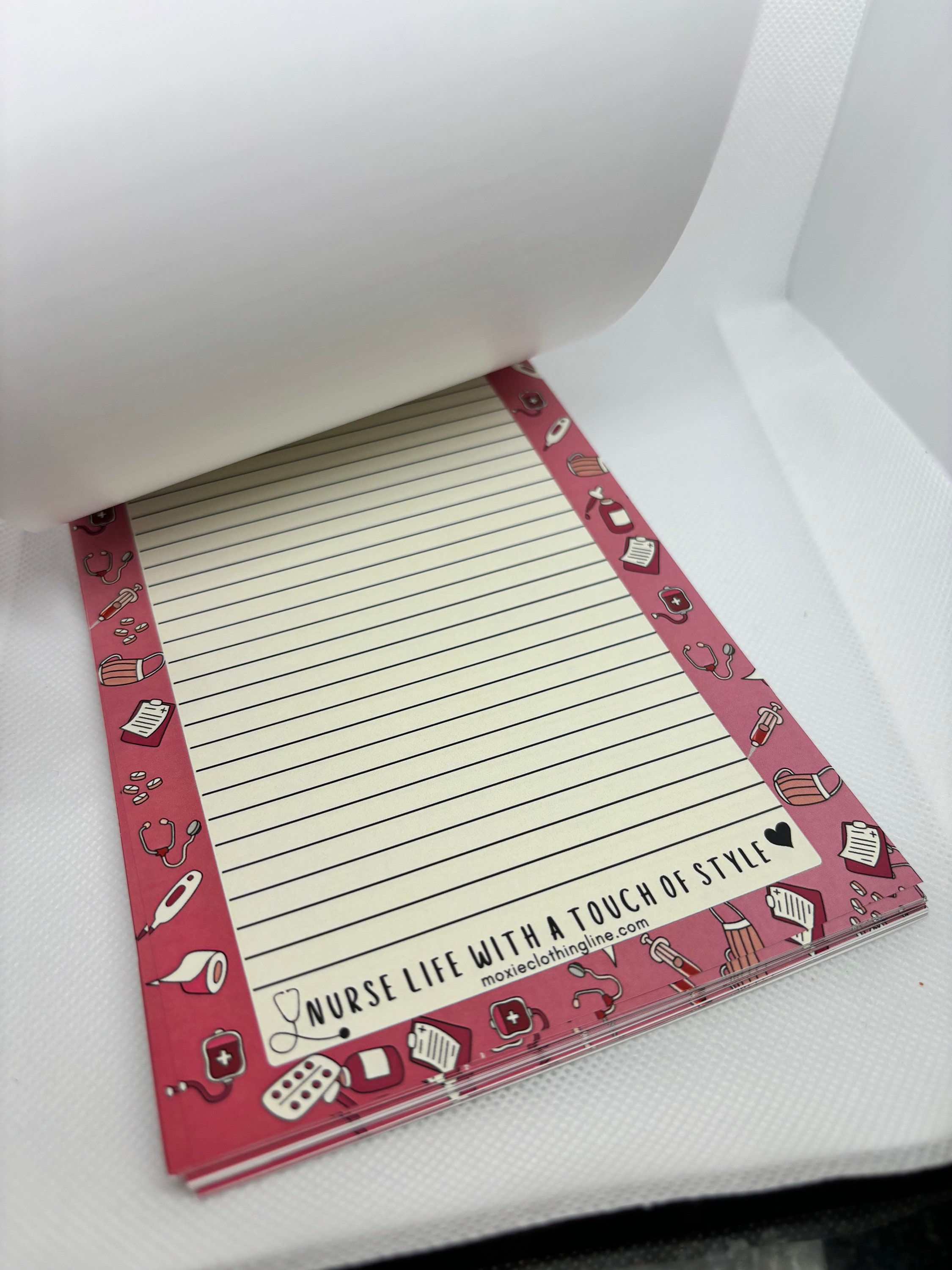 Nurse Notepad Nursing School Notebook Personalized Notepad Custom ...
