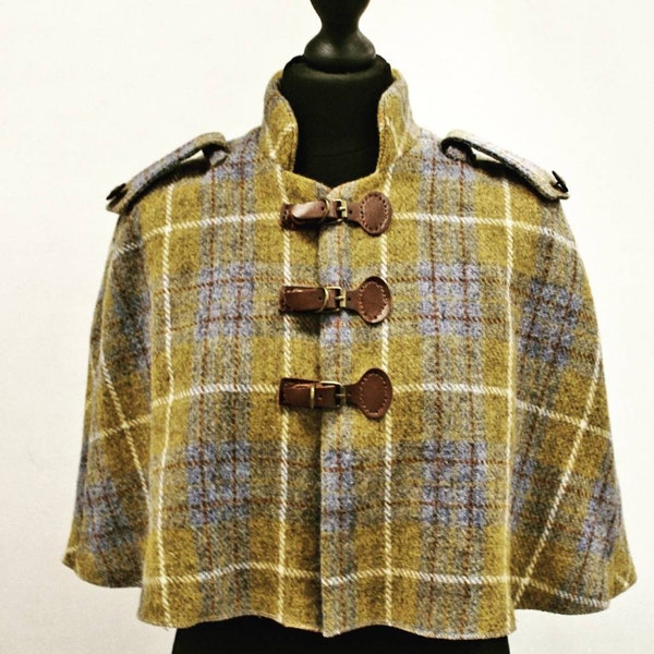 Tweed Cape - Etsy UK