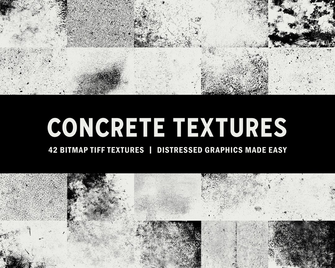 Concrete Texture Pack - Grunge Textures, Distressed Textures, Vintage ...
