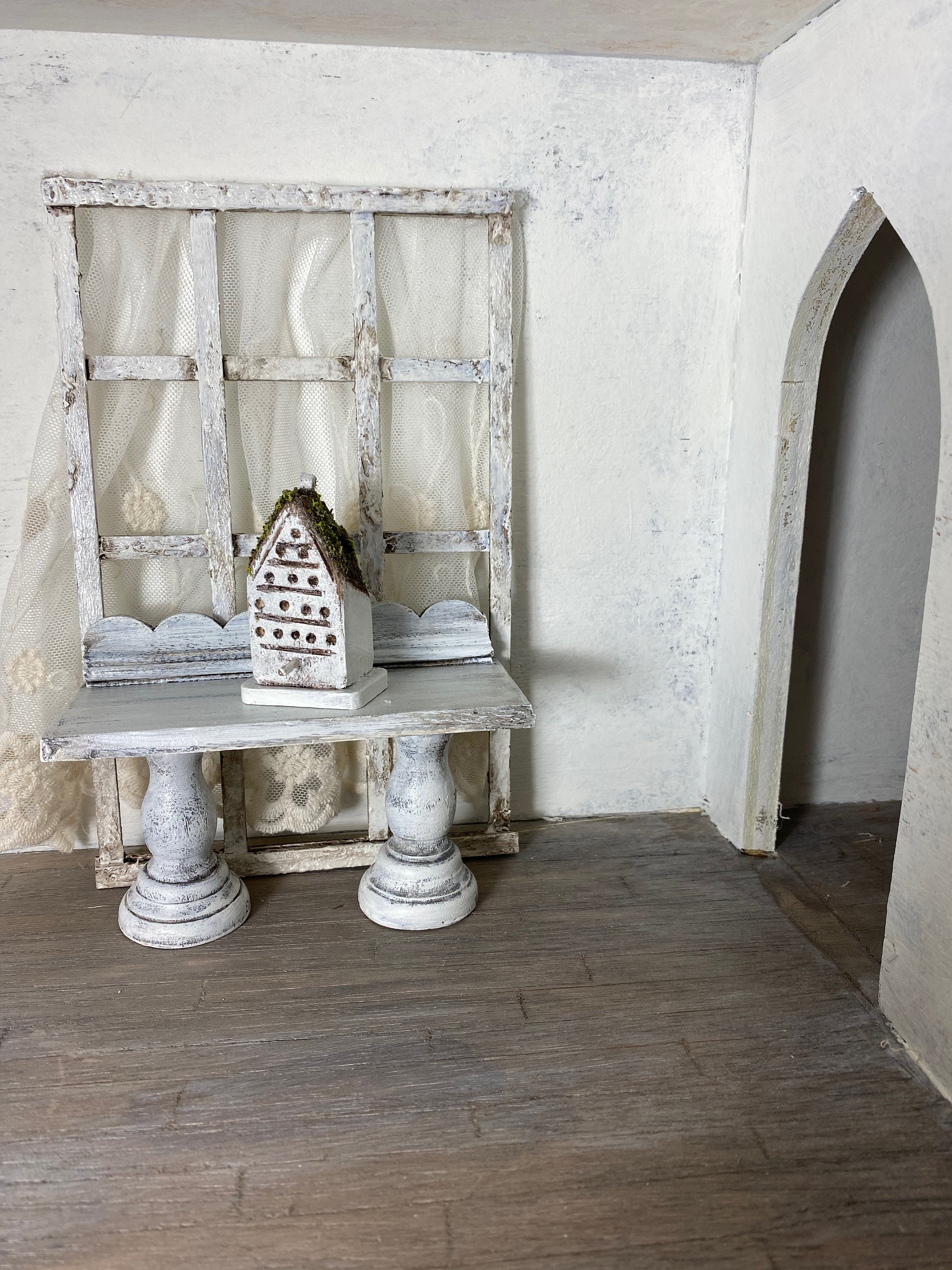 French Cottage Birdhouse 1:12th Scale - Etsy
