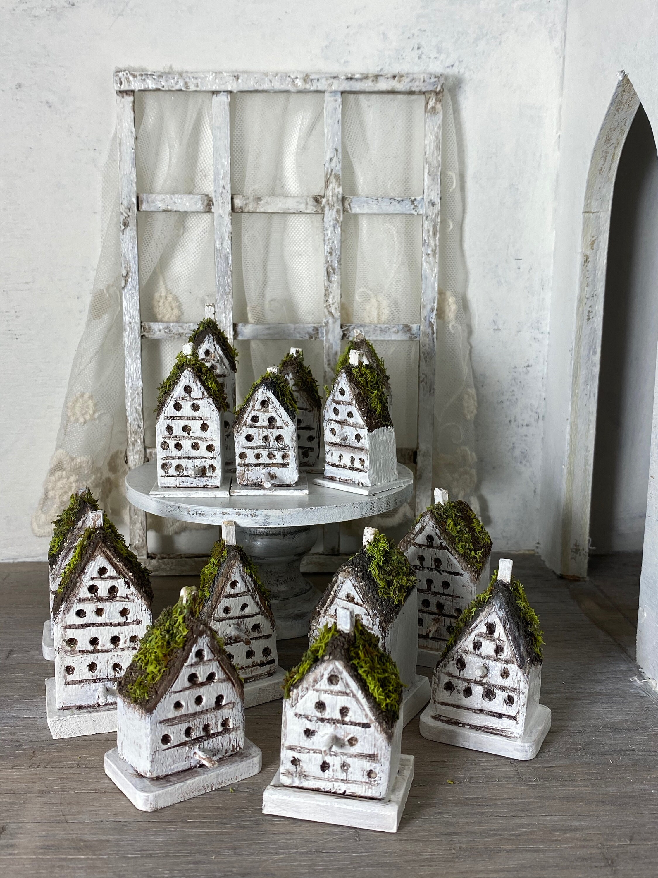 French Cottage Birdhouse 1:12th Scale - Etsy