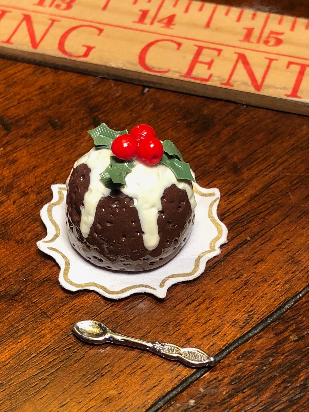 Mini Christmas Pudding Cake - Etsy