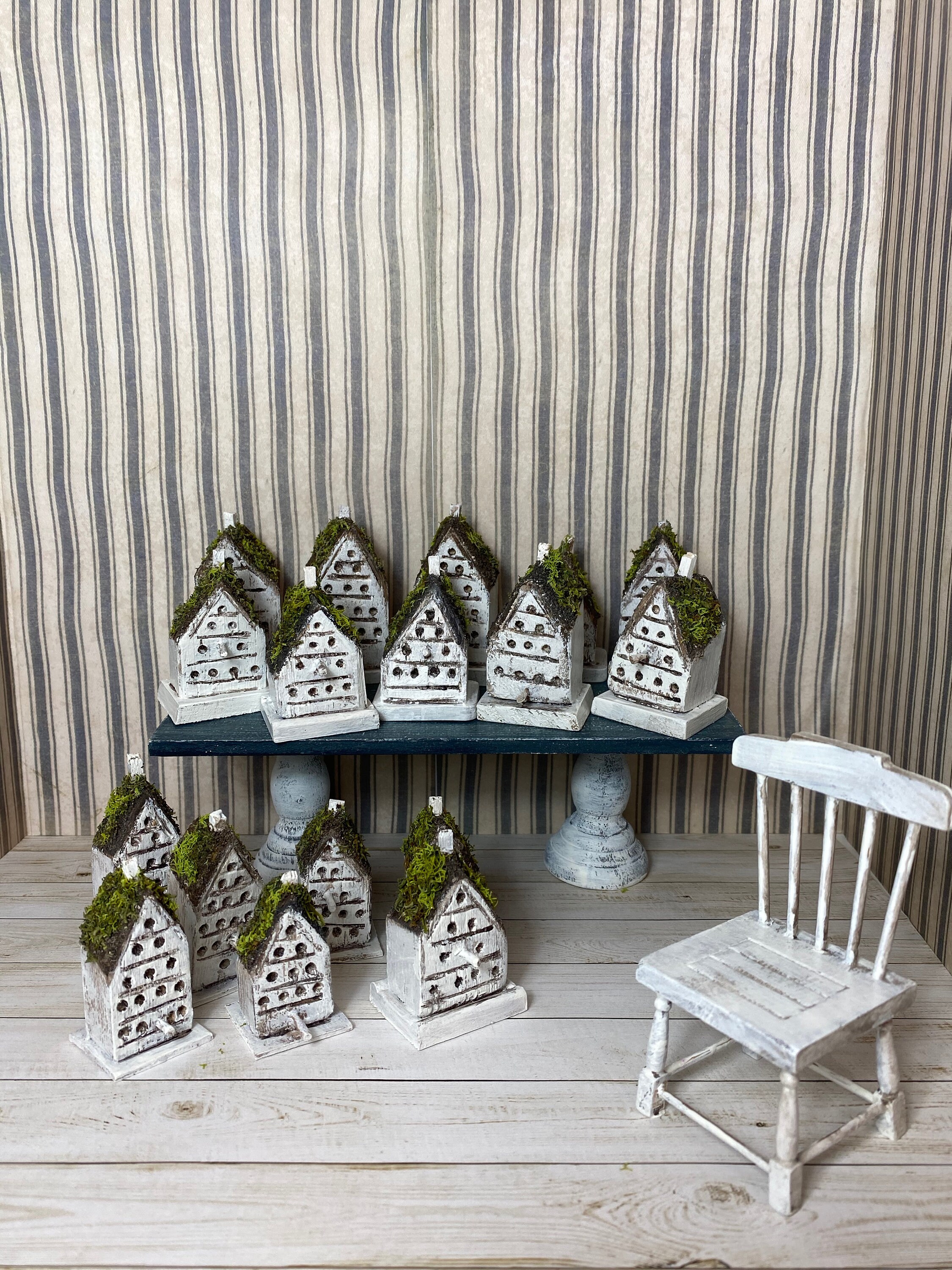 French Cottage Birdhouse 1:12th Scale - Etsy