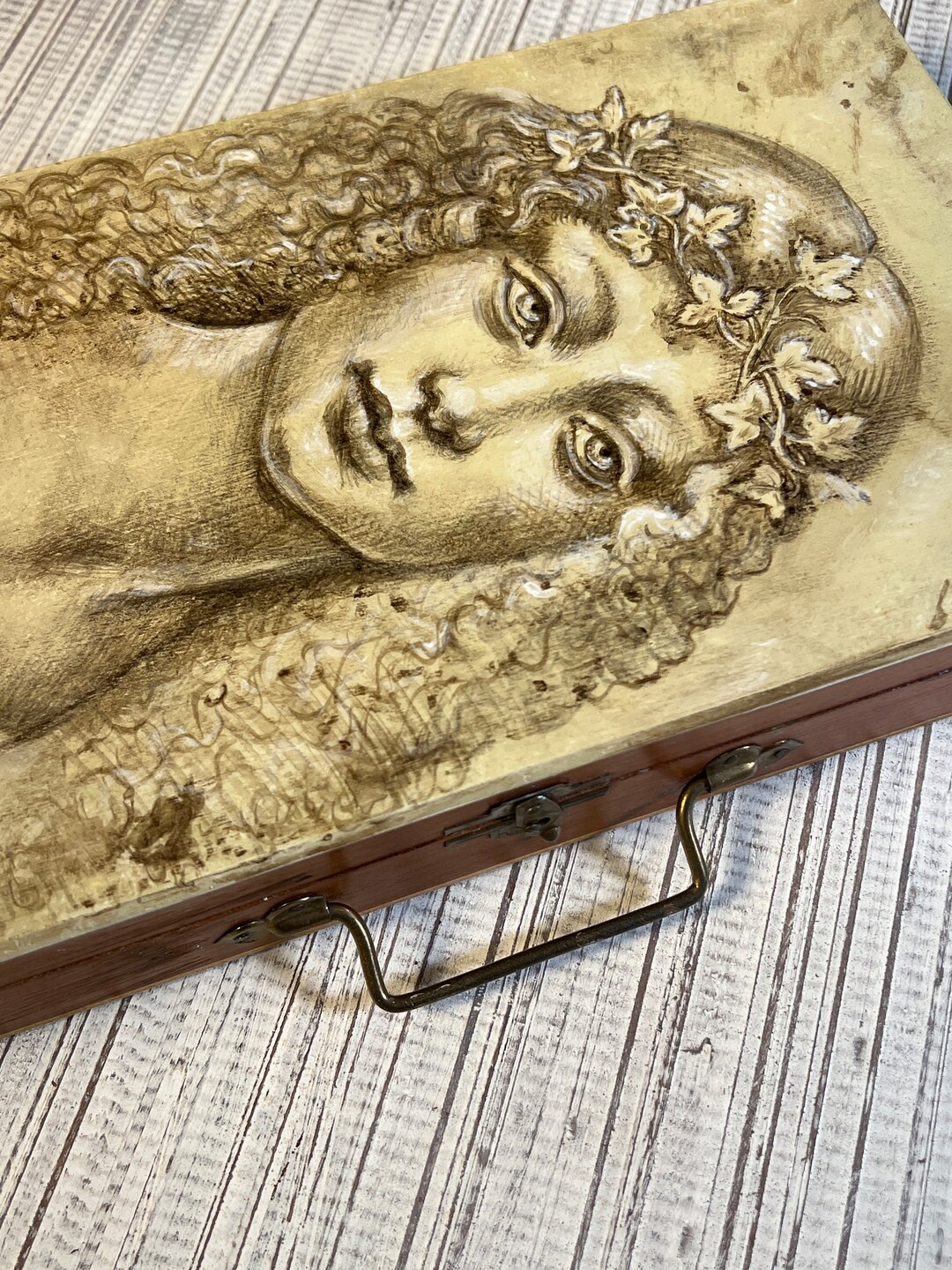 Painted Maiden Box - Etsy