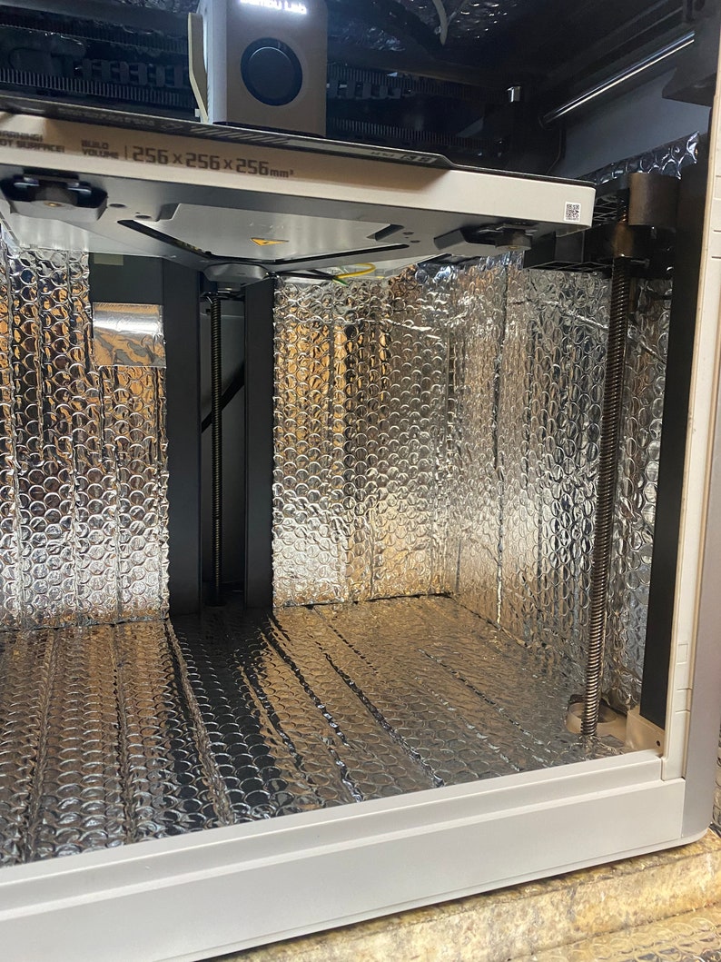 Bambu Lab X1C and P1S Chamber Thermal Insulation Kit - Etsy