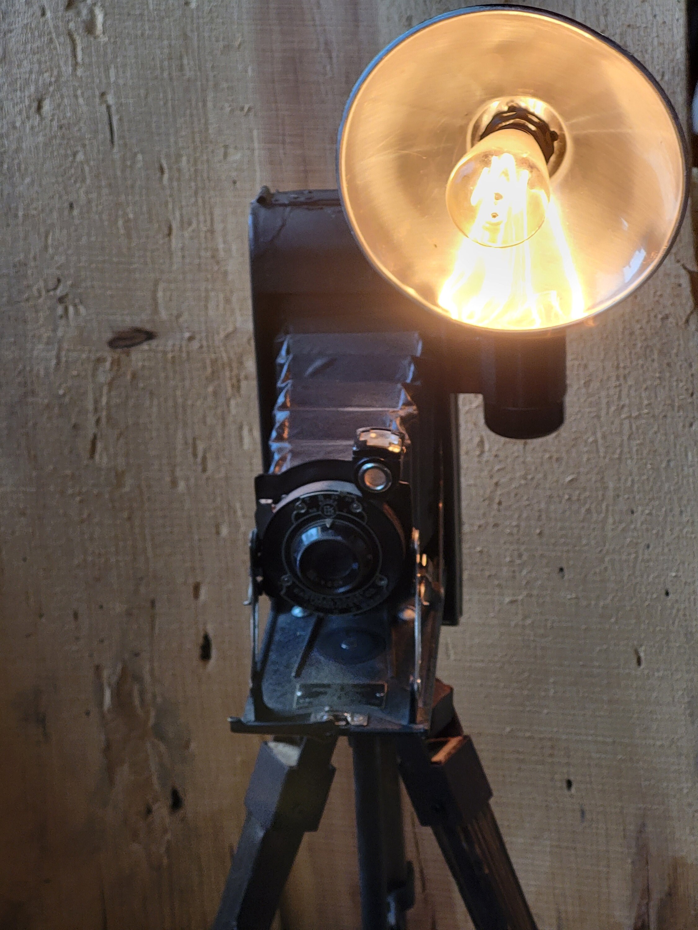 Vintage Camera Lamp. Fully Functional . the Repurpose an Antique Camera ...