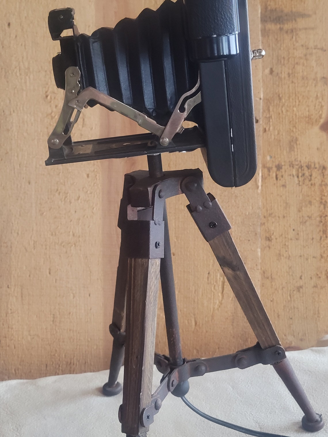 Vintage Camera Lamp. Fully Functional . the Repurpose an Antique Camera ...