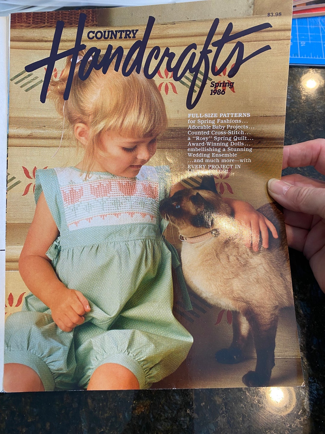 Country Handcrafts Magazine Spring 1986 - Folk Art - Applique ...