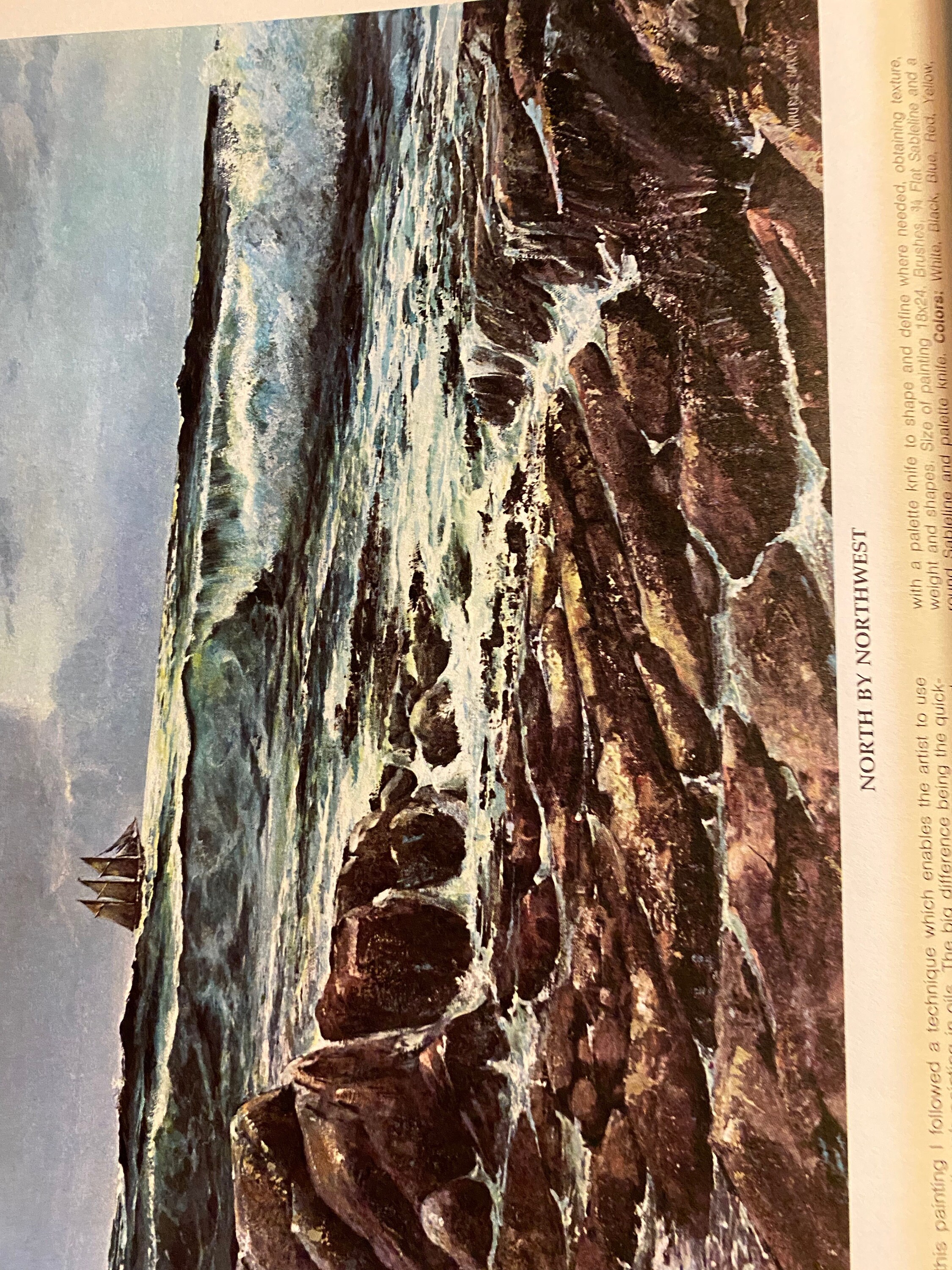 Landscape and Seascape in Acrylics - Technique Textures How to Draw ...
