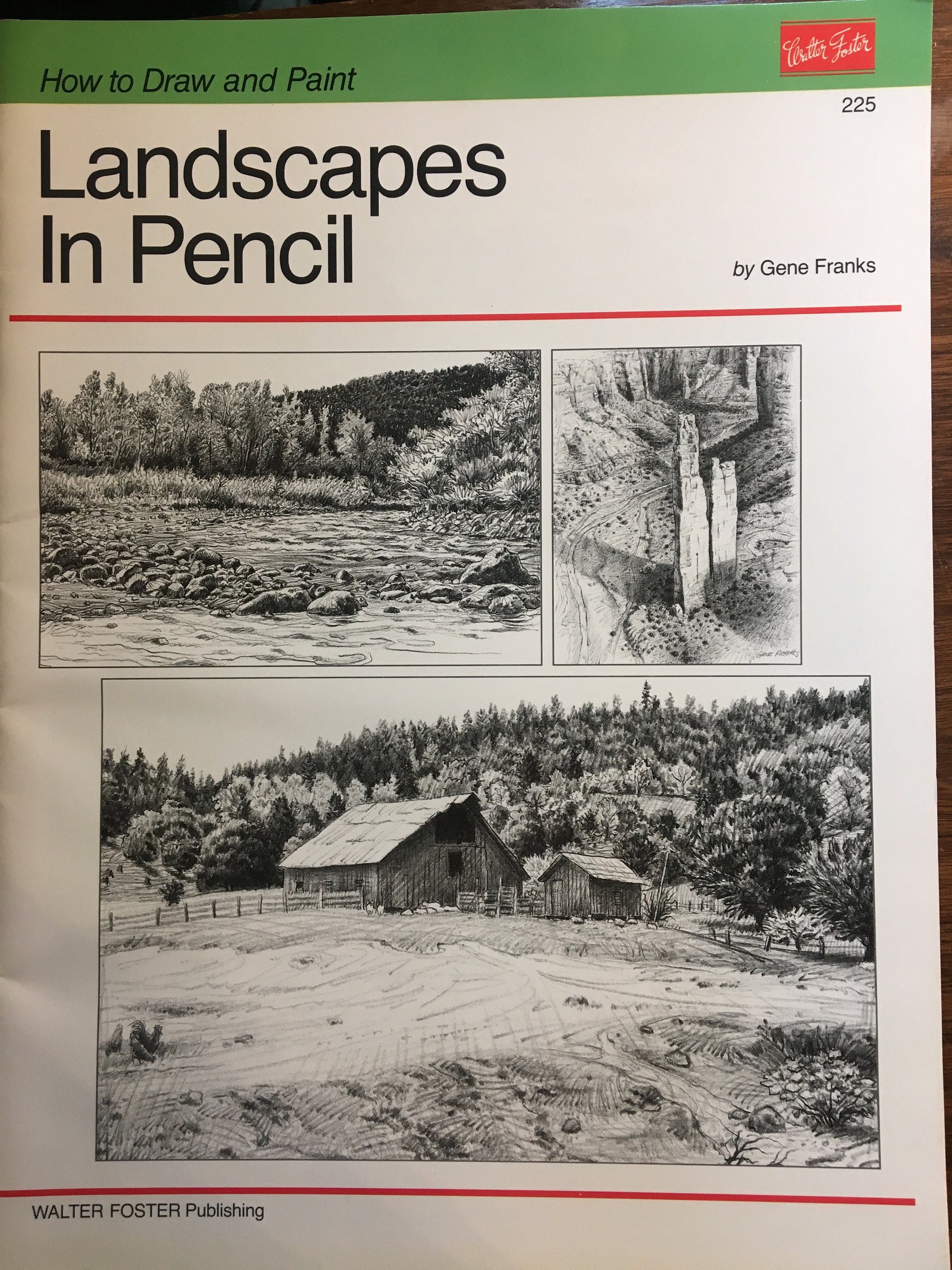 Landscapes in Pencil How to Draw Paint William F. Powell - Etsy