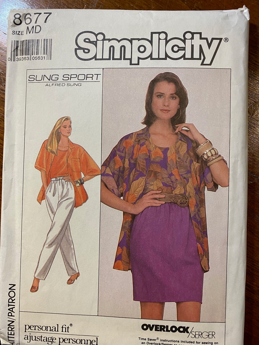 Misses / Women's SKIRT, Pants,top Pattern Simplicity 8677 Size 14 - 16 ...