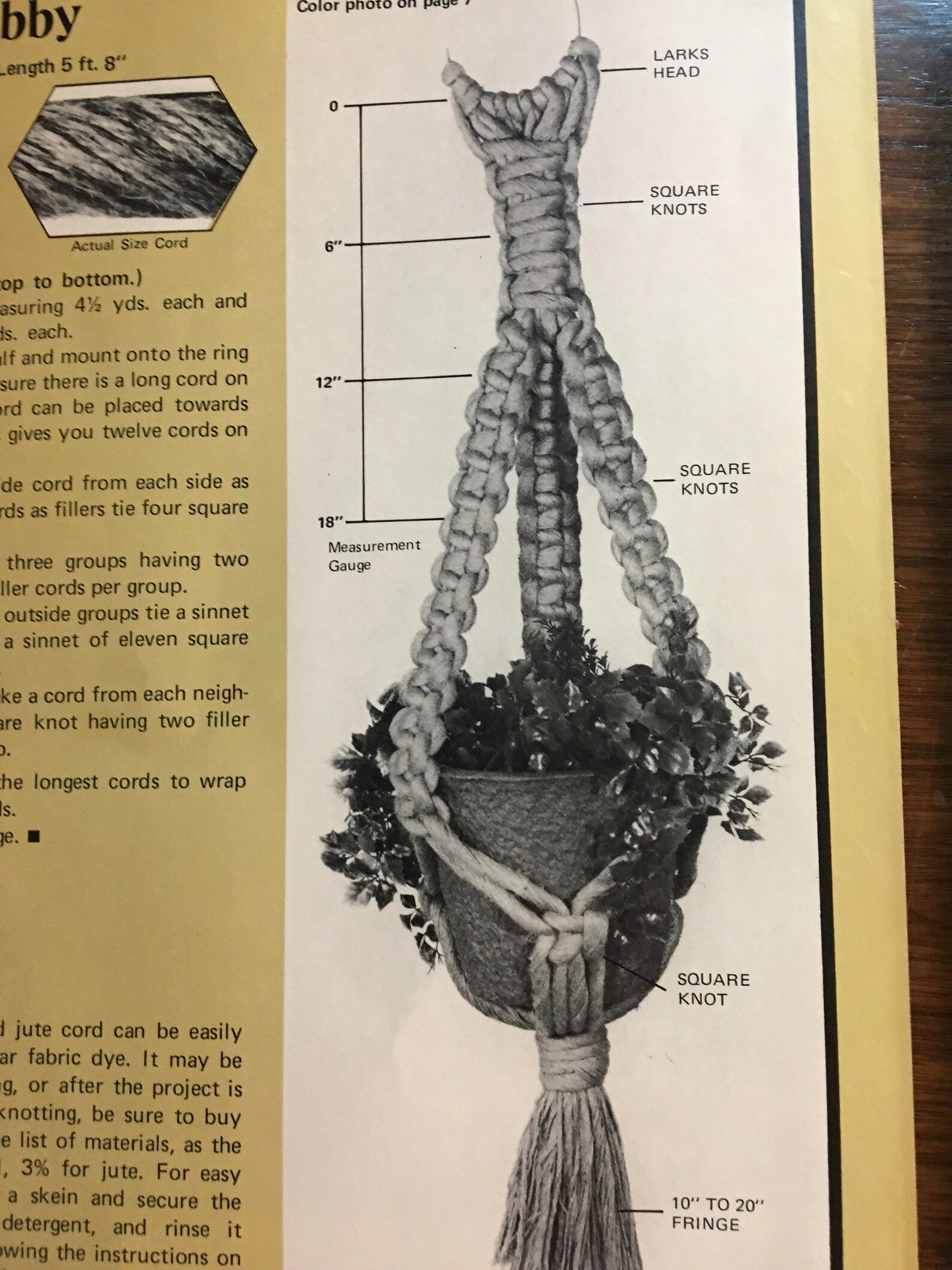 Macrame Magic (H-234) - Bobi Hall - Patterns - Instructions ...