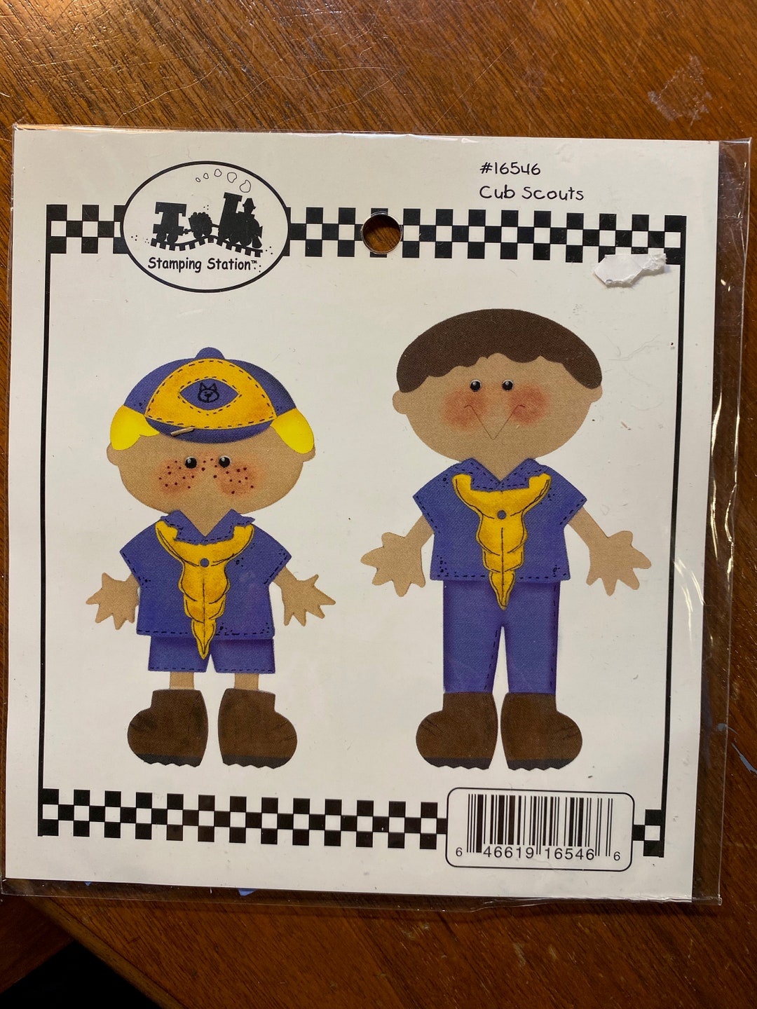 Cub Scouts - Cut Out Shapes to Make Dolls for Decoupage, Scrap-booking ...