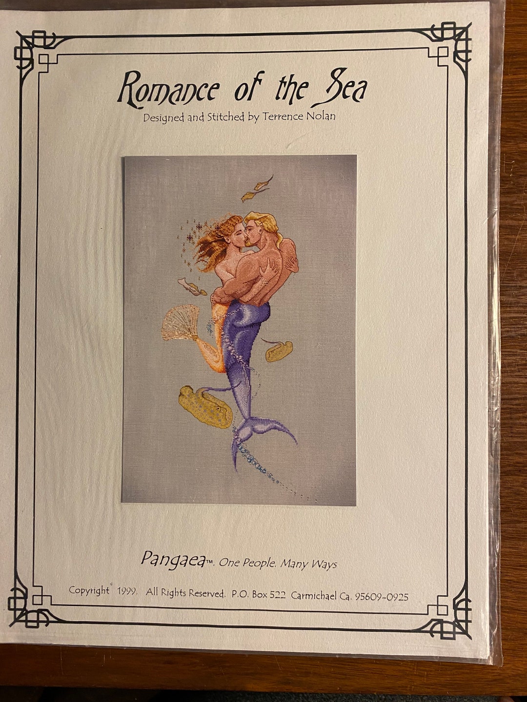 Romance of the Sea - Mermaid - Terrence Nolan - Embroidery Cross Stitch ...