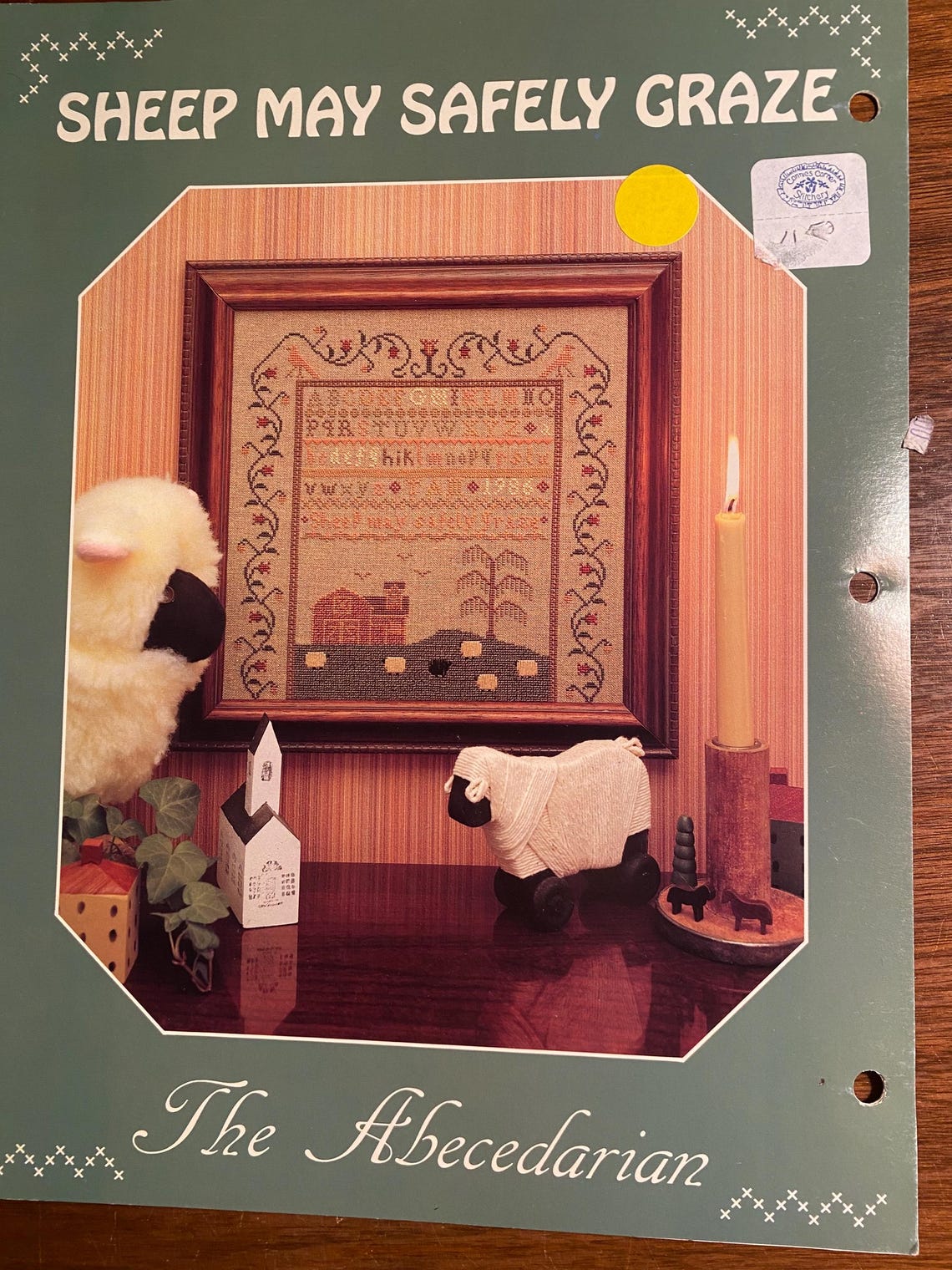Pick A Sampler: Aeiou, Victorian, Sheep - Abecedarian - Cross Stitch ...