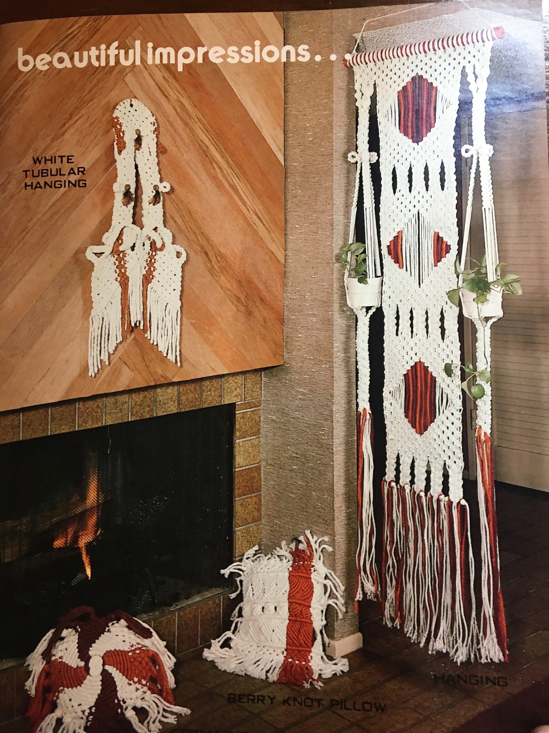 Macrame With Style Patterns Instructions / Techniques / | Etsy