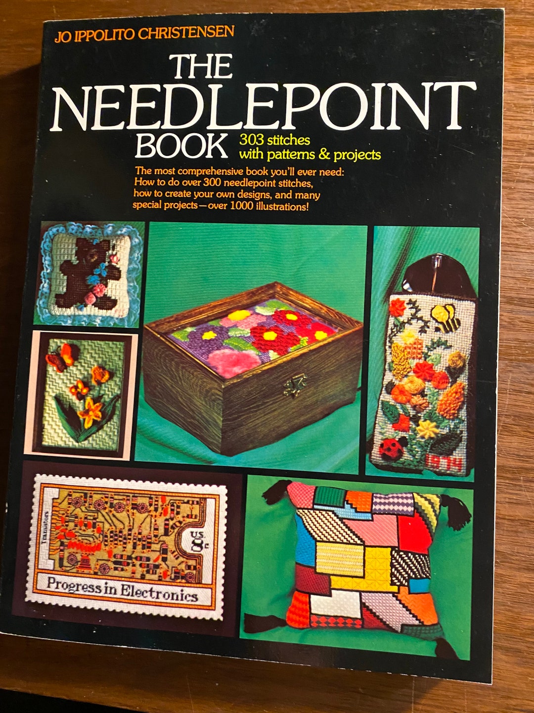 Needlepoint Book Stitches & Patterns - Jo Christensen - 1992 Canvas ...