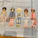 Paper Dolls Dressed for Play All in A Row Border Print Patty Reed ...