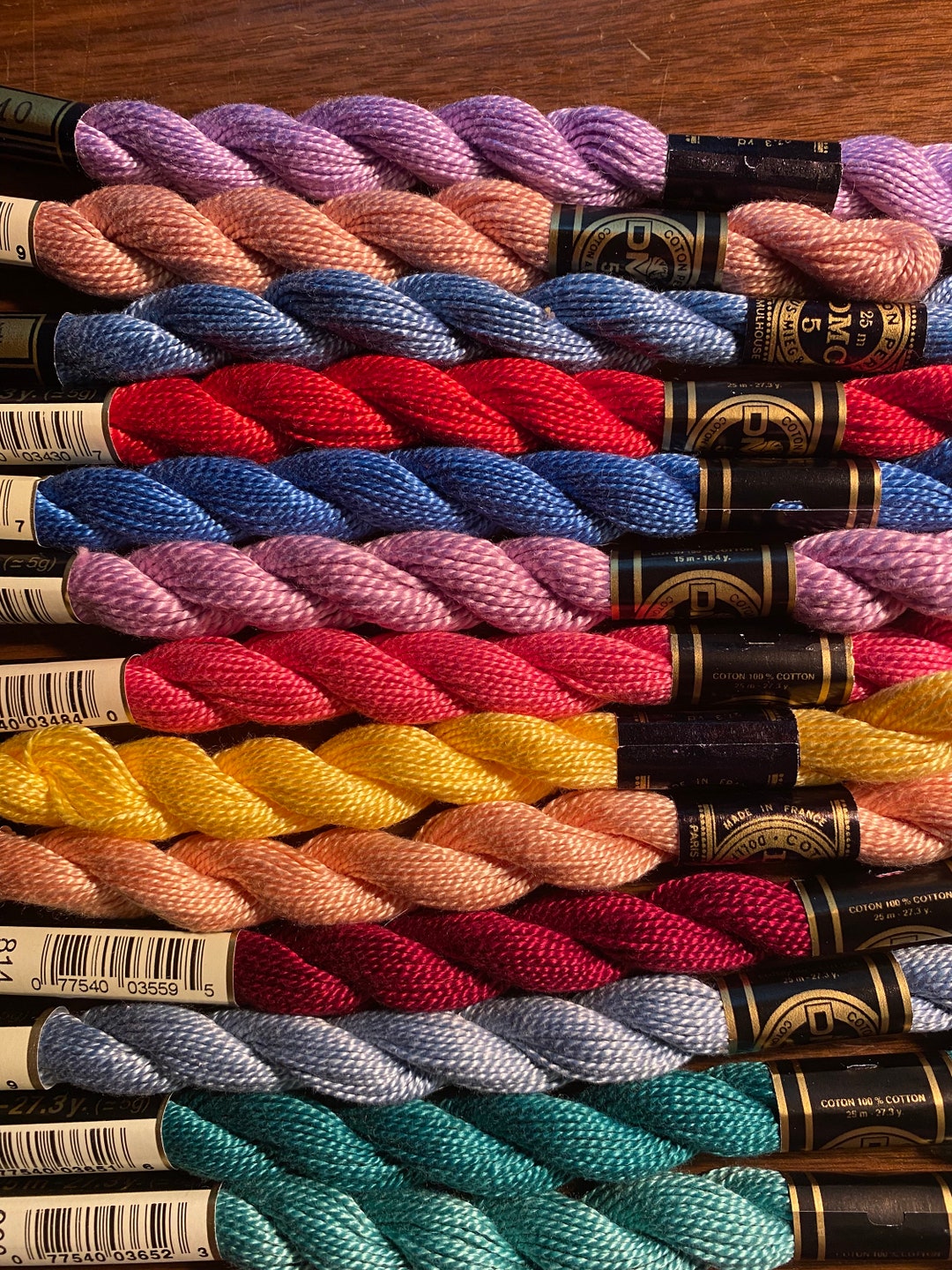 Cotton Perle DMC Specialty Embroidery Thread Floss for Needlepoint ...