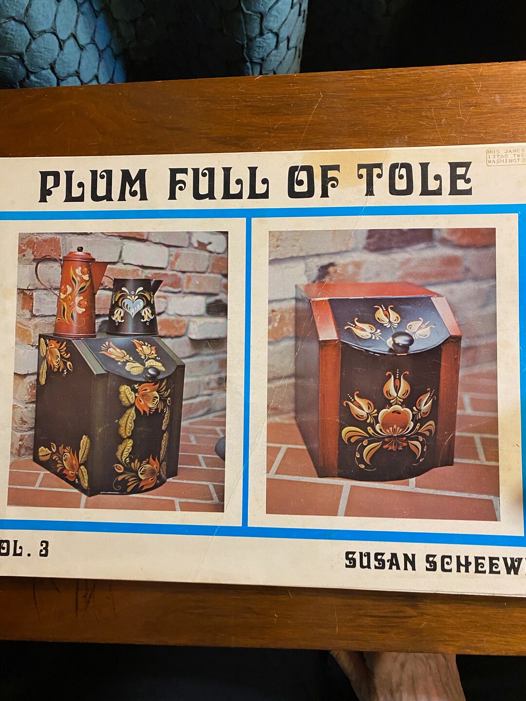 Painting Patterns: Plum Full of Tole - Volume 3 - John & Susan Scheewe ...