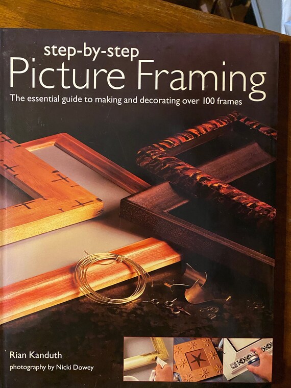 Step by Step Picture Framing: Guide to Making & Decorating | Etsy