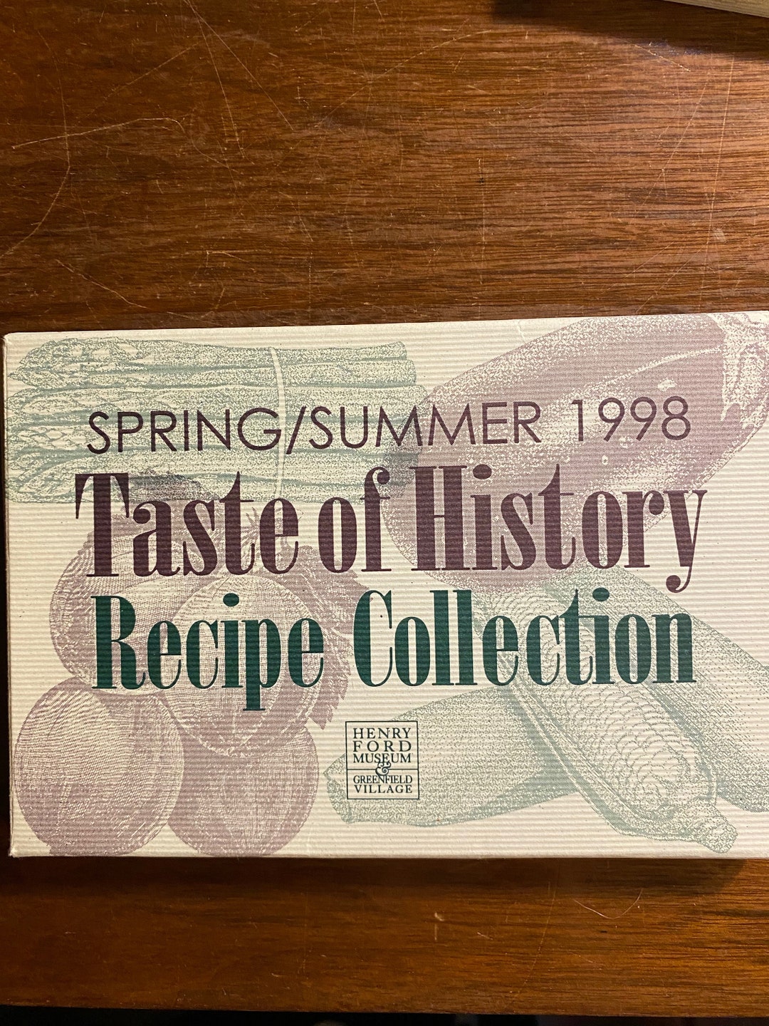 Taste of History Recipe Collection Cards Cook Book: Spring/summer and ...