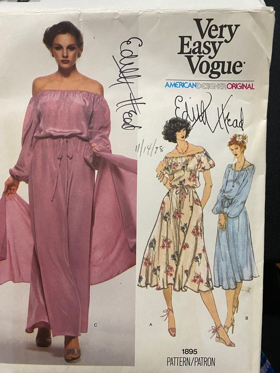 Edith Head Dress Patterns Travis Banton & Edith Head The Early Years