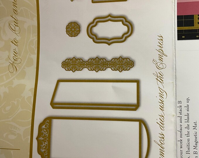 Slimline Decorative Envelope Dies Metal Die Paper Crafting, Print ...