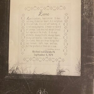 Sample of Love Bk 1 - Jeanette Crews / Karen Bowdish - Counted Thread ...