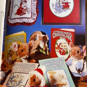 A Merry Mouse Christmas Designs Embroidery Cross Stitch Counted Thread ...