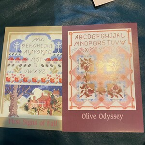 Simply Perfect Samplers - Set of 10 Counted Thread Cross Stitch Charts ...