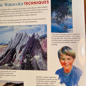 Basic Watercolor Painting Techniques - Greg Albert / Rachel Wolf - 1991 ...