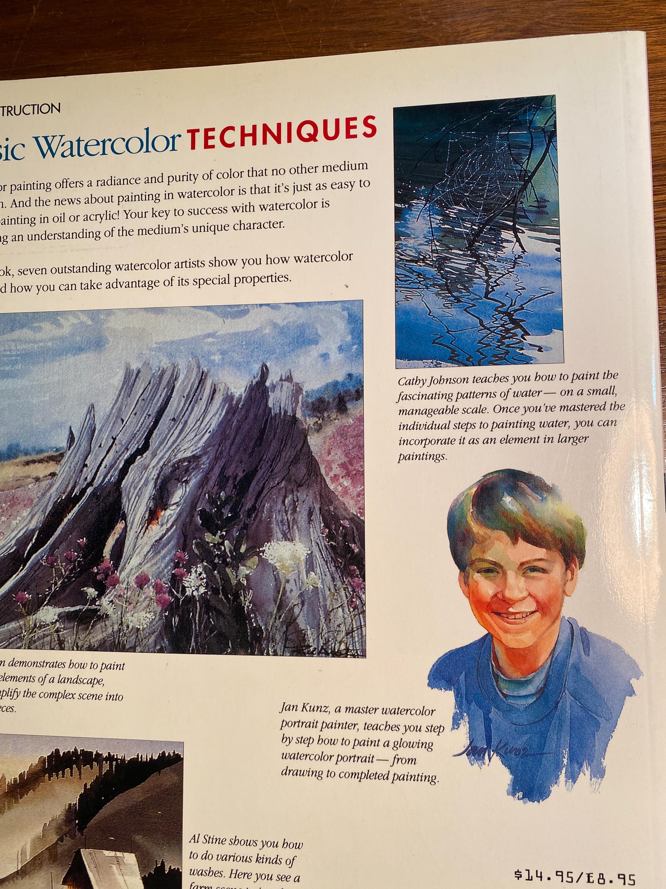 Basic Watercolor Painting Techniques - Greg Albert / Rachel Wolf - 1991 ...
