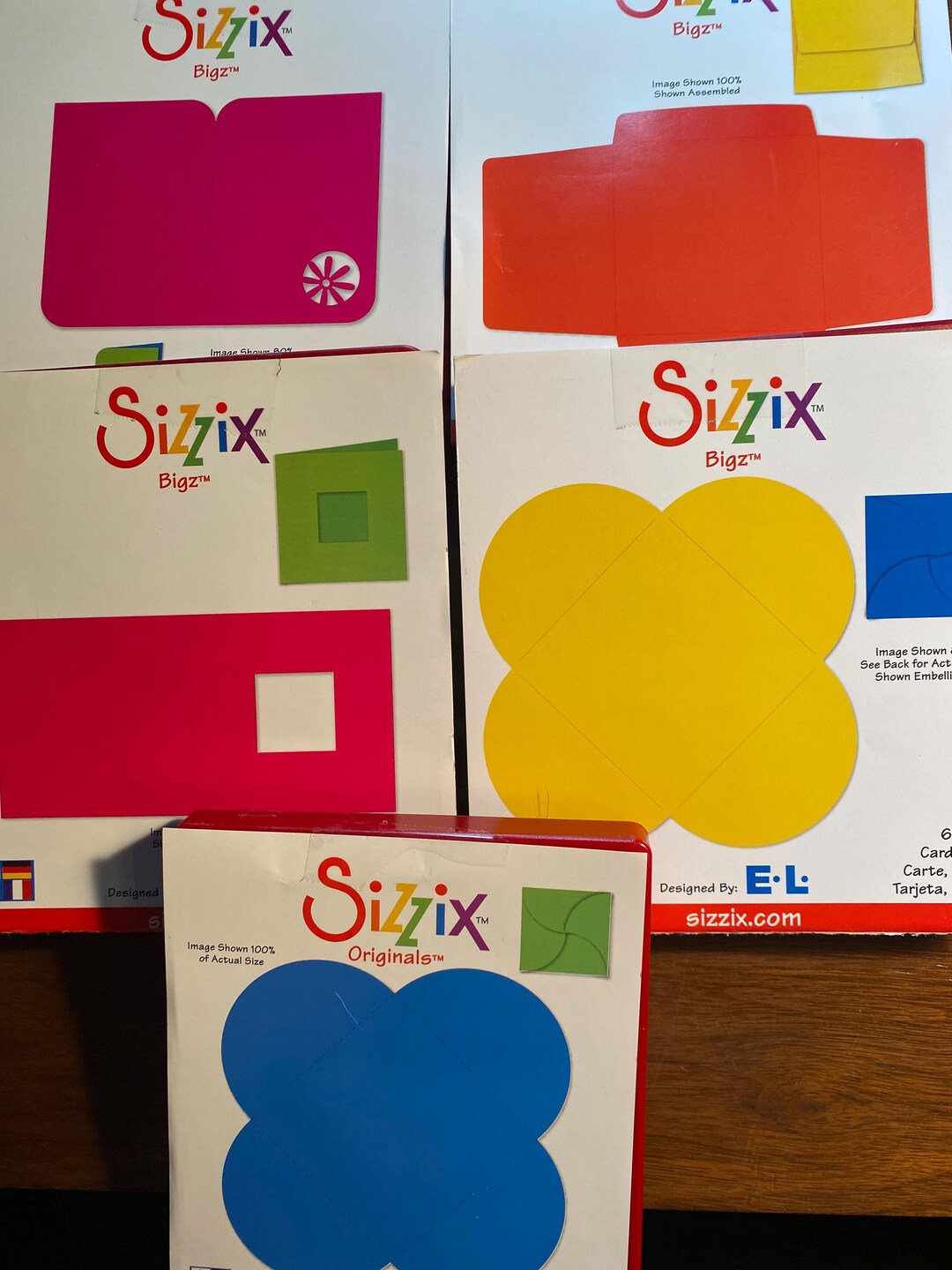 Folding Pick: Tags Card Envelope Sizzix for Roller Machine Provo Craft ...