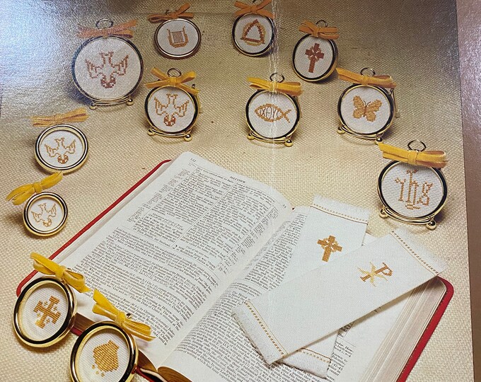 Christian Monograms Bible Symbols Pat Waters Counted Thread Cross ...