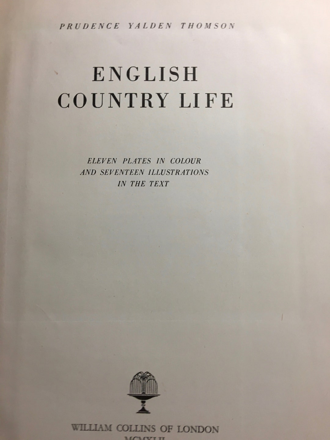 English Country Life - 11 Color Plates (could Be Framed) Prudence ...
