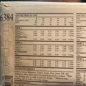 Misses / Women's Summer Dress / Jumper - New Look English Pattern ...