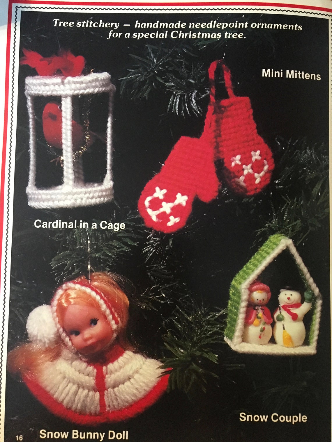 Needlepoint on Plastic Canvas the CHRISTMAS Book - 23 Needlepoint ...