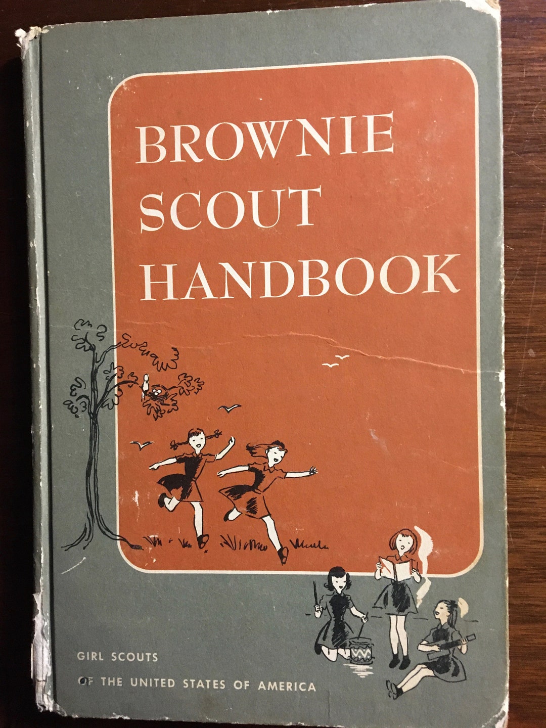 Brownie Scout Handbook - Girl Scouts of America - 1960 - Skills - Arts ...