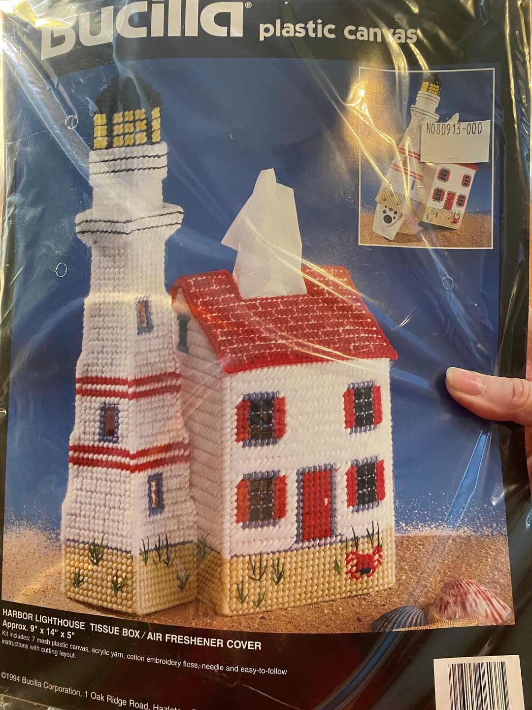 Harbor Lighthouse Plastic Canvas / Stitch Unopened Kit - Bucilla ...