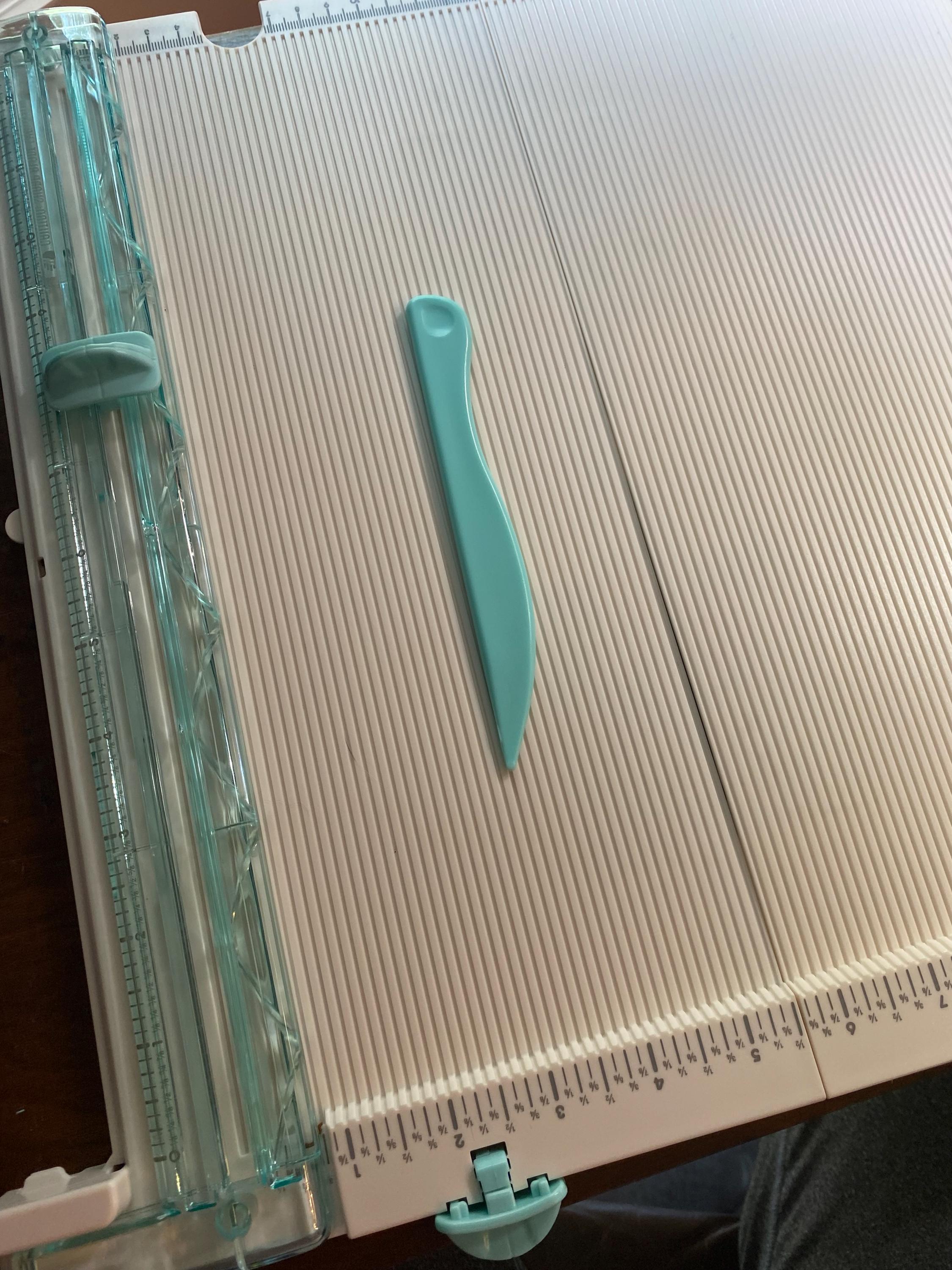 Paper Trim & Score Board - Ruler Blade Trimmer - Cutter Crafting Tool ...