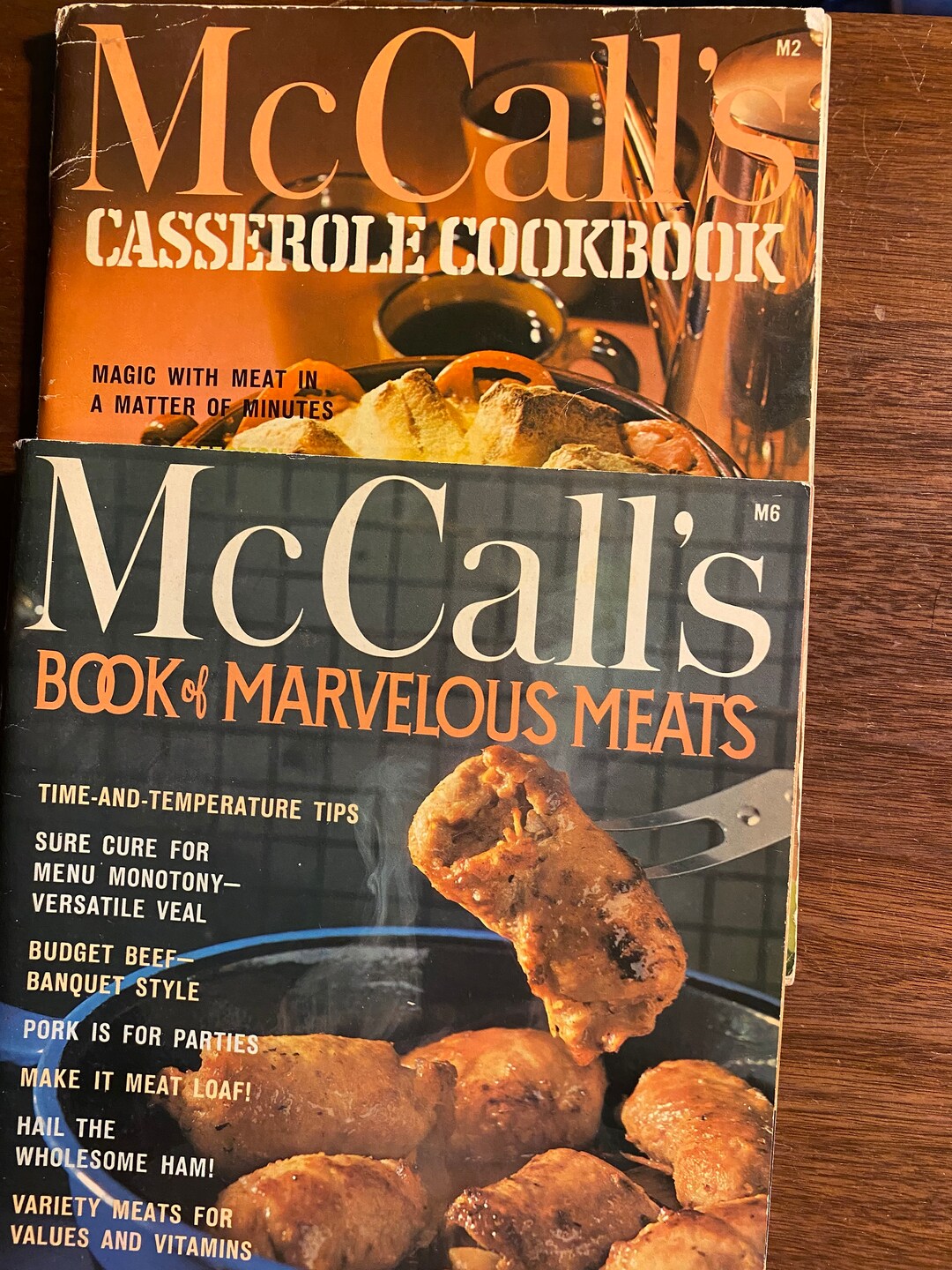 Mccall's Cookbook Collection Choose: Marvelous Meats or Casserole ...