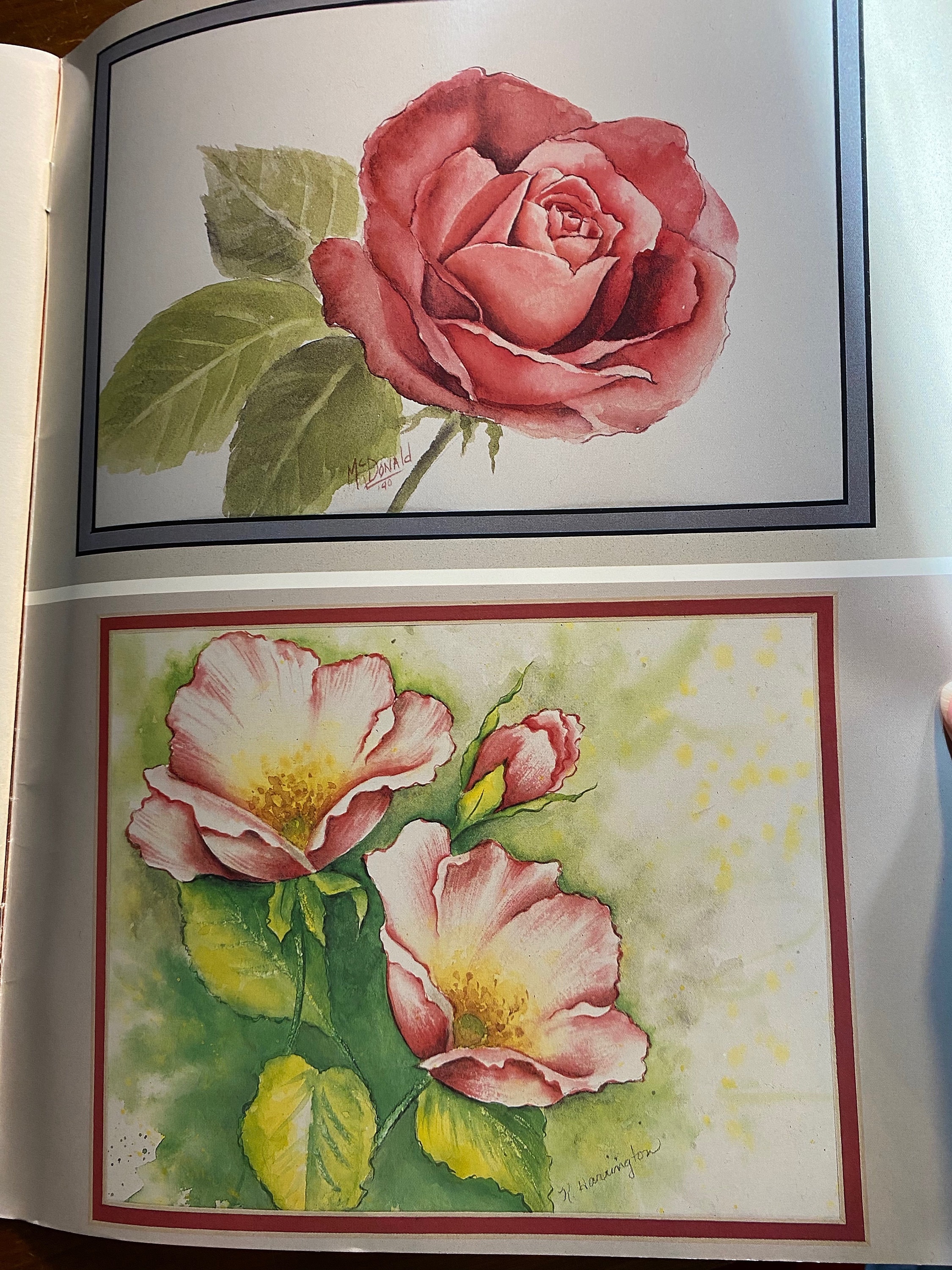 Watercolor Magic Flower Painting: Complete Guide K | Etsy