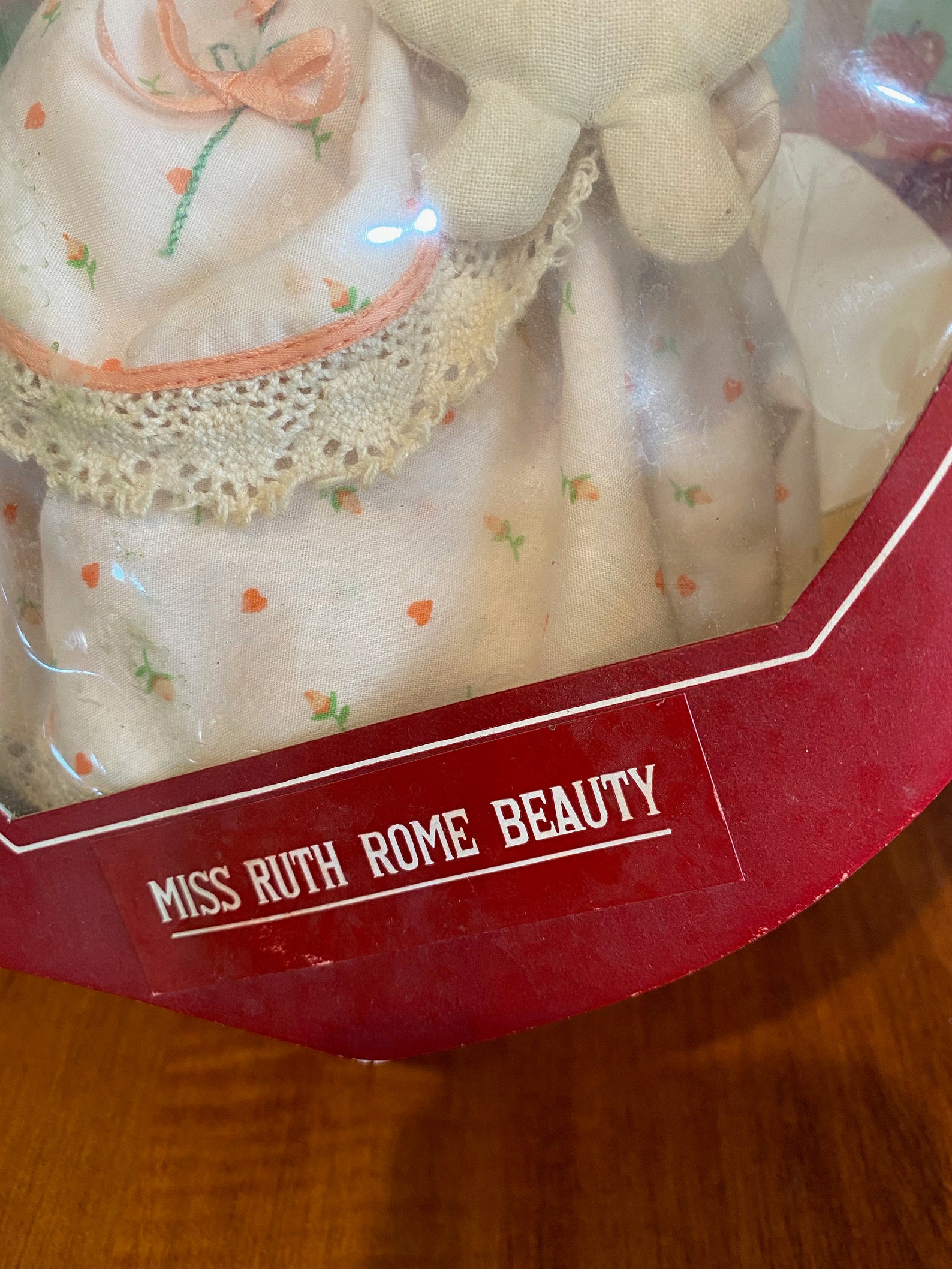 Miss Ruth Rome Beauty With Baby - Apple Cheeks Collectable Soft Doll ...