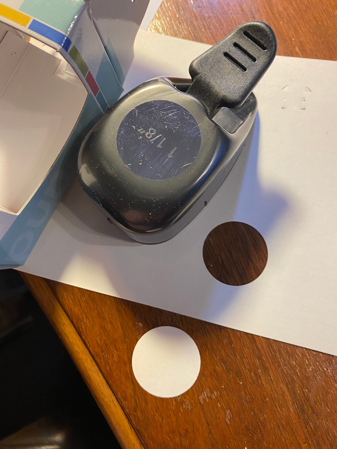 Paper Shapers 1 1/8" Circle Shape Design for Page / Paper Edge / Punch ...