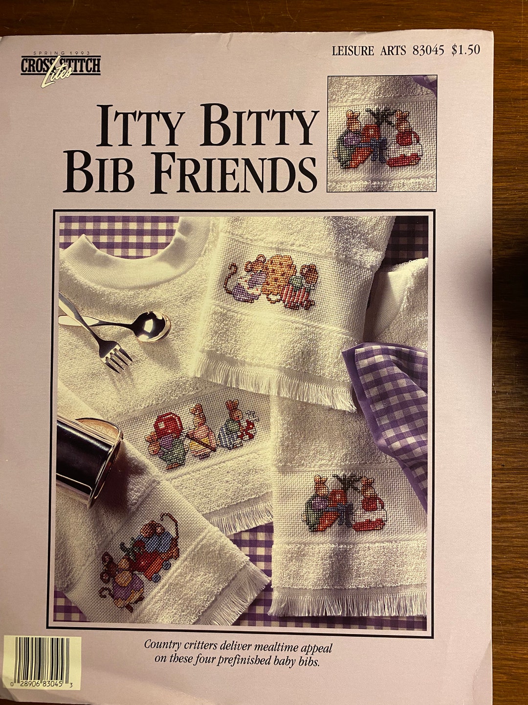 Itty Bitty Bib Friends - Mice Cross Stitch Designs - Lorraine ...