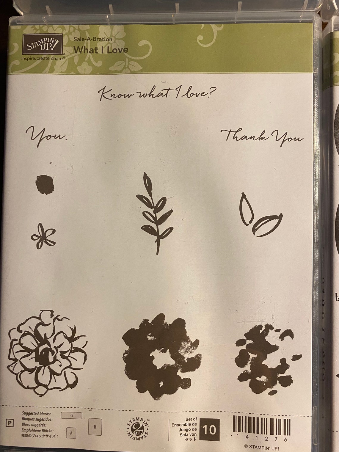 Stampin UP Rubber Stamp Blocks - Choose Design - Paper Crafting, Print ...